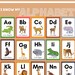 ABC Alphabet Chart Poster - Digital Printable for Children's Room ...