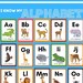 ABC Alphabet Chart Poster Digital Printable for Children's Room ...