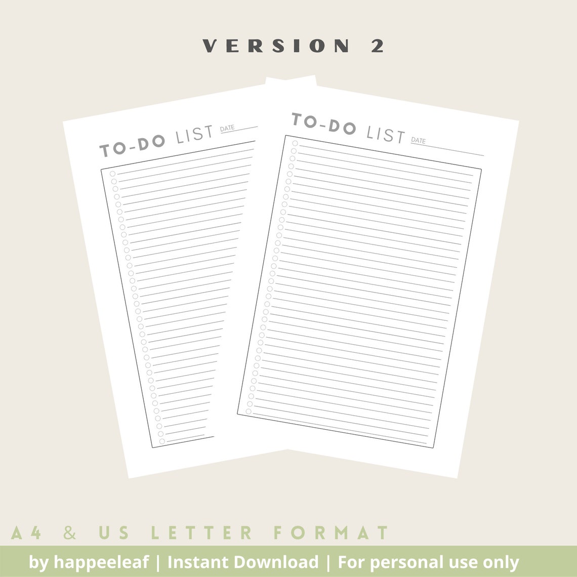 The Ultimate to Do List Digital Printable List Template - Etsy