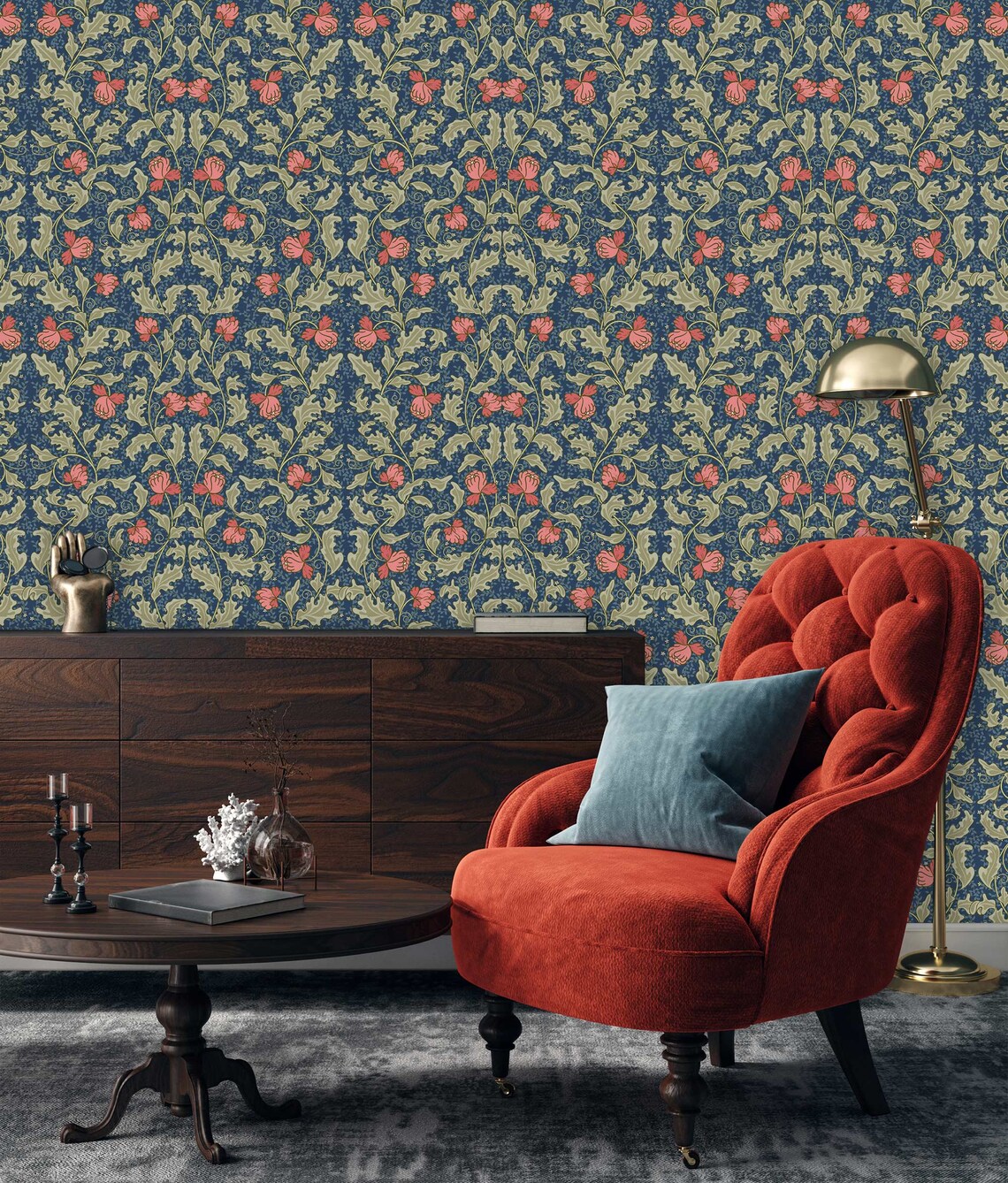 Dollhouse Wallpaper Antique Dollhouse Victorian Wallpaper - Etsy