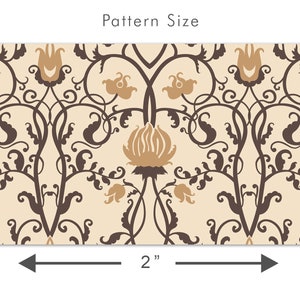 Dollhouse Wallpaper, Antique Dollhouse, Victorian Wallpaper, Floral ...