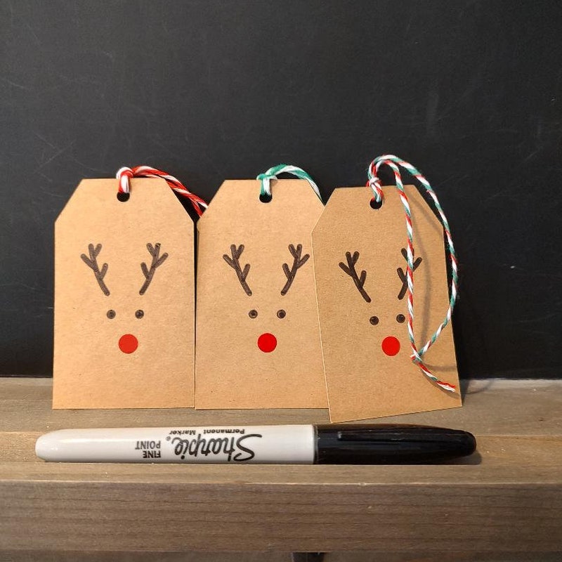 Reindeer Gift Tag - 60+ Gift Ideas for 2024