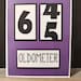 Funny OLDOMETER Birthday Card: Any Age, Gray or Purple - Etsy