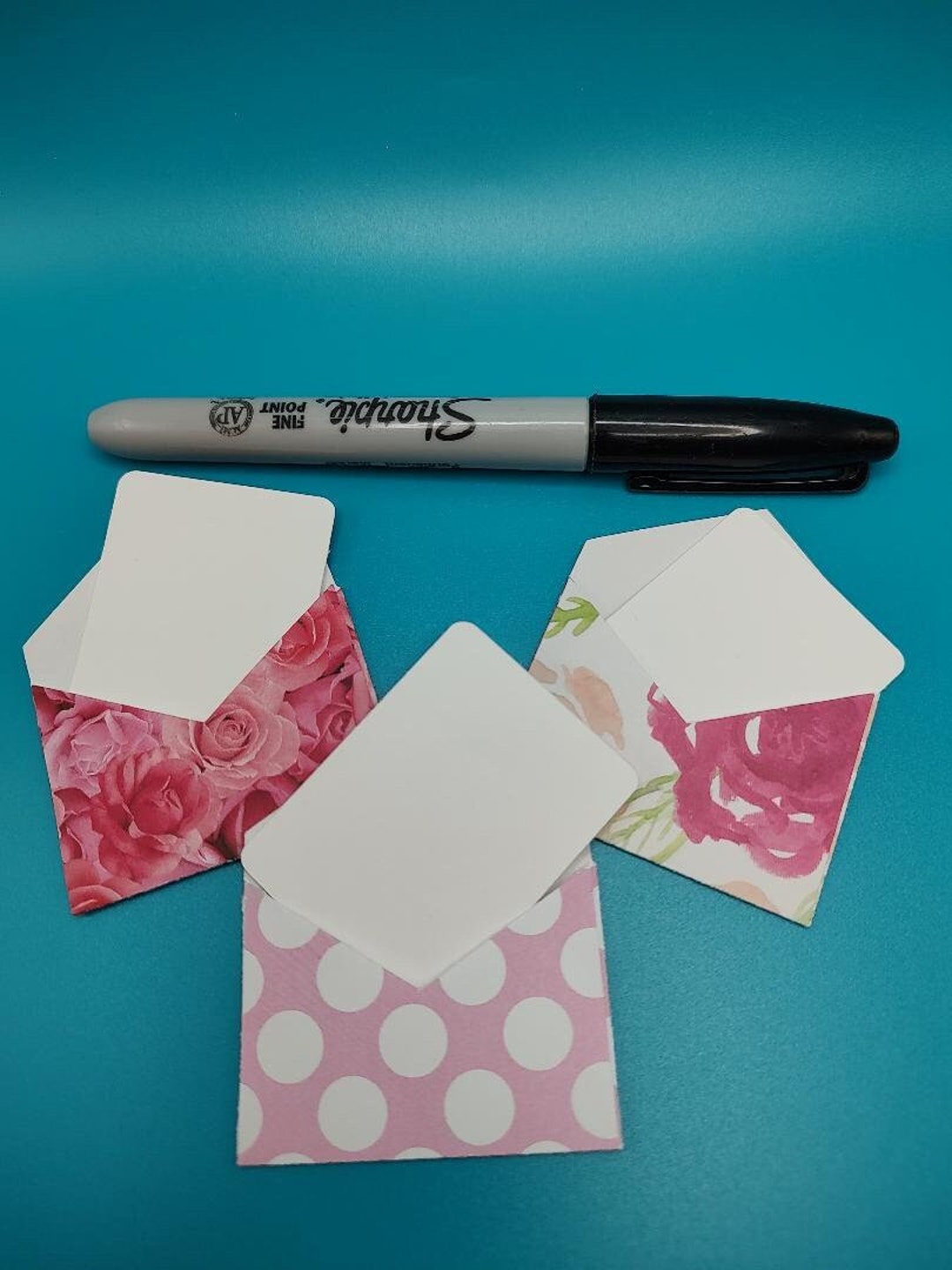 TINY NOTECARDS Pink Assortment, Love Notes, Gift Tags, Lunch Box Notes ...