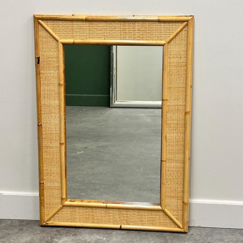 Bamboo Mirror - Etsy