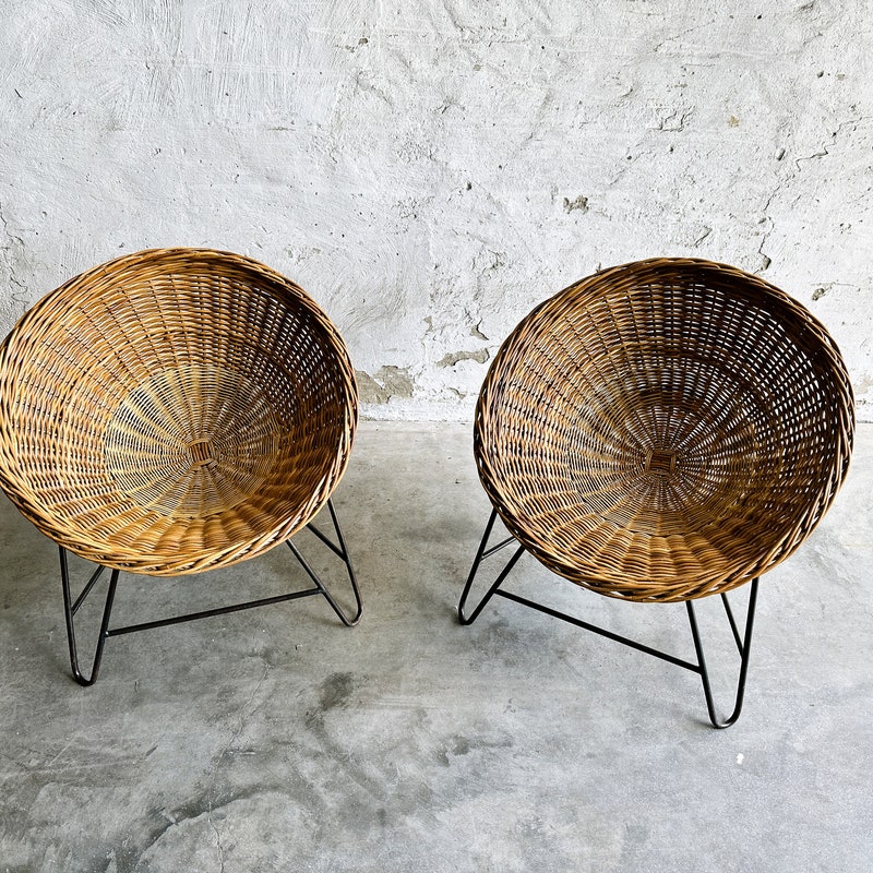 Basket Chair - Etsy