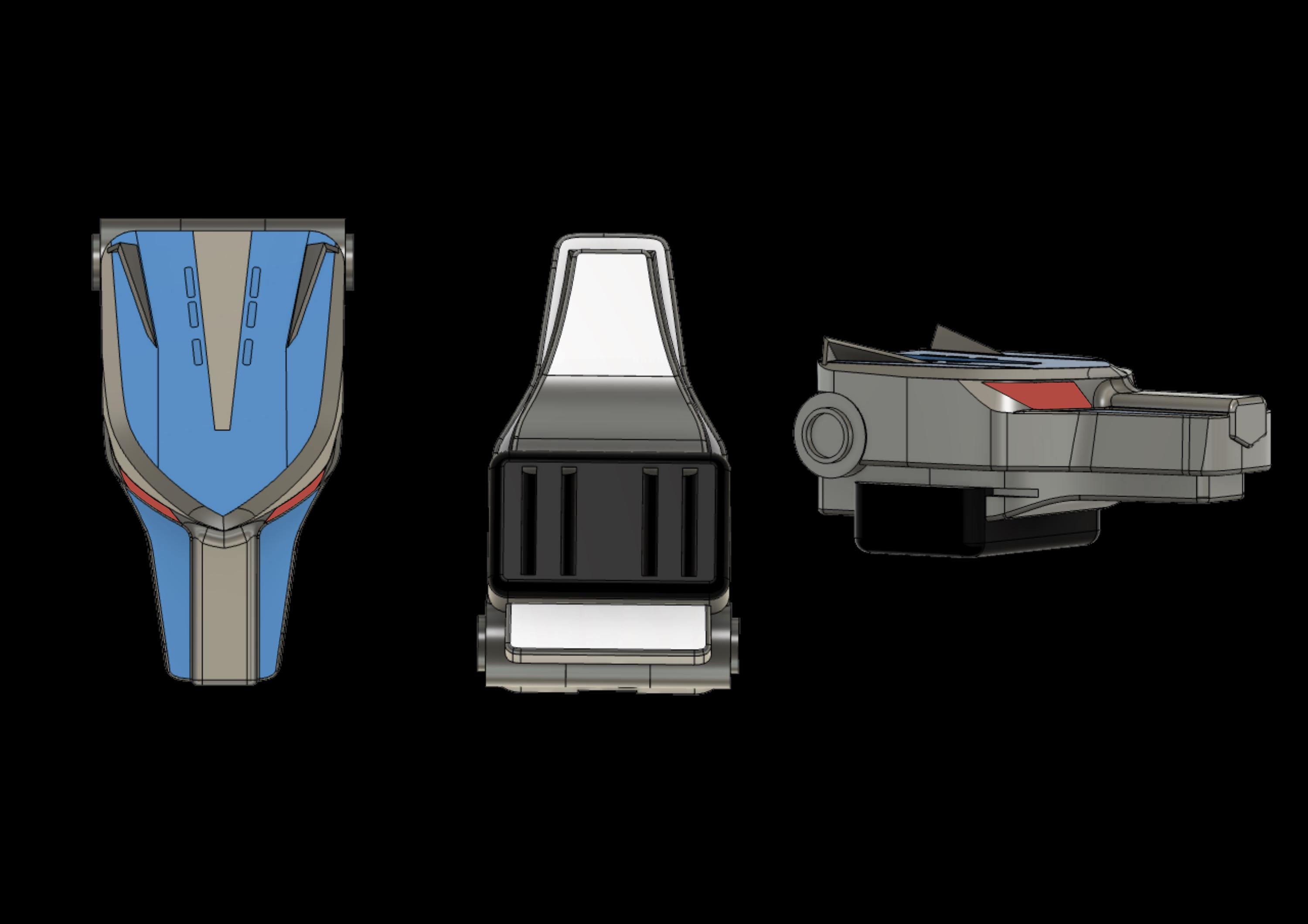 Lunar Caller Morpher - Power Rangers Wild Force (3D Printable Files) - Etsy