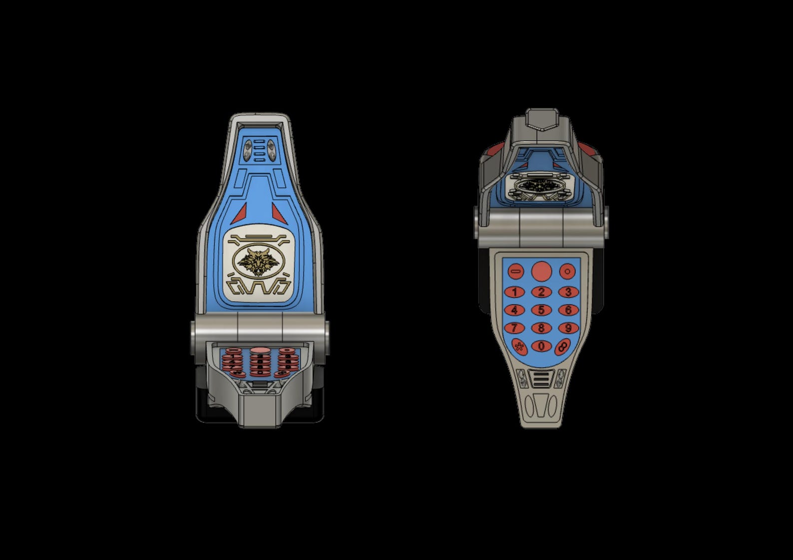 Lunar Caller Morpher - Power Rangers Wild Force (3D Printable Files) - Etsy