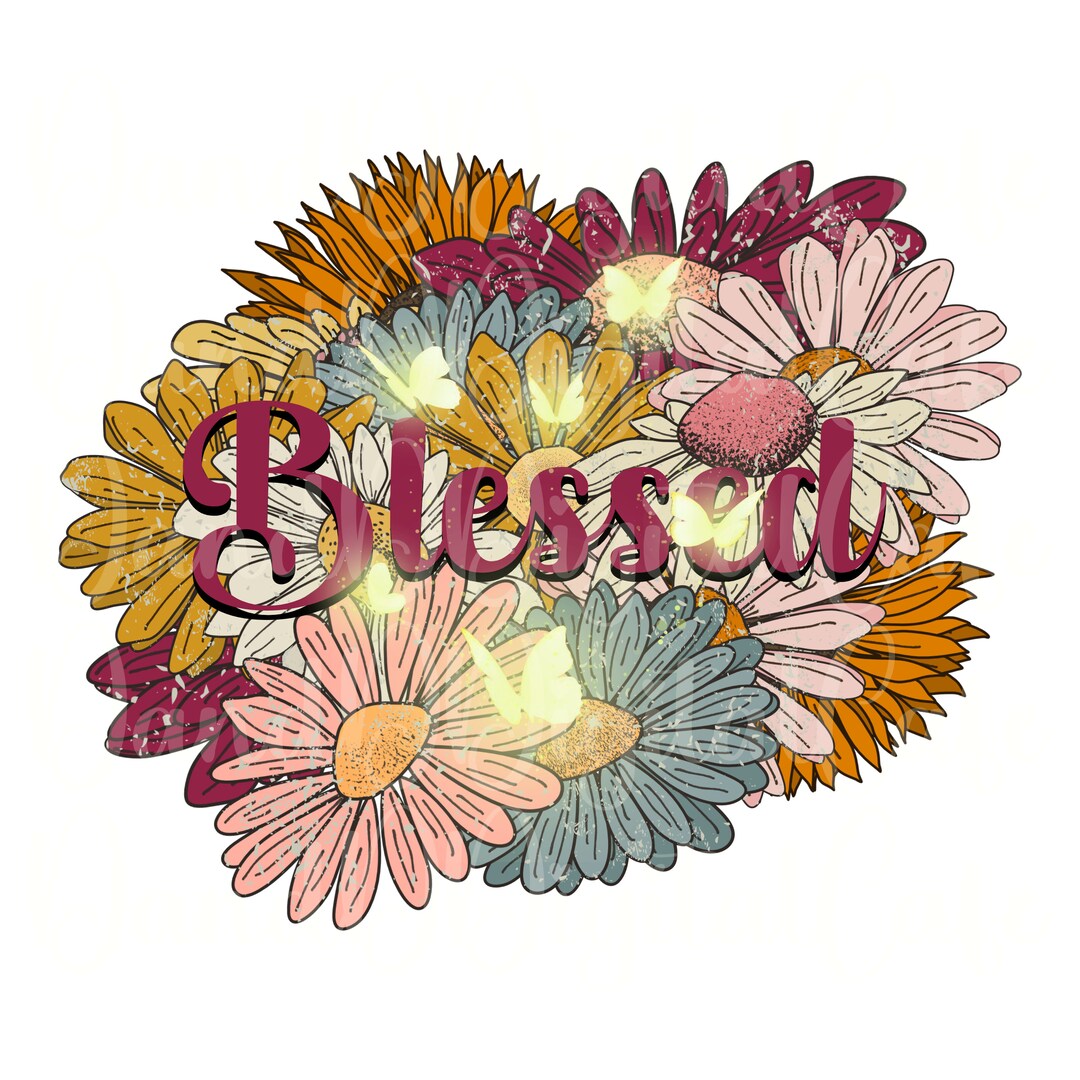 Blessed Png, Flower Png, Clipart PNG, Flower Design, Blessed Design ...