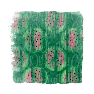 Watercolor Watermelons Background Clipart Instant Digital Download ...