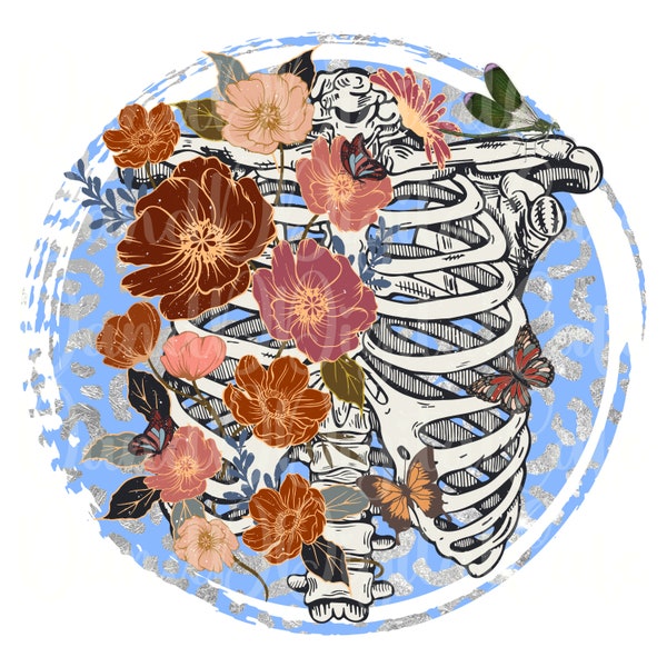 Rib Cage Design for Shirt - Etsy