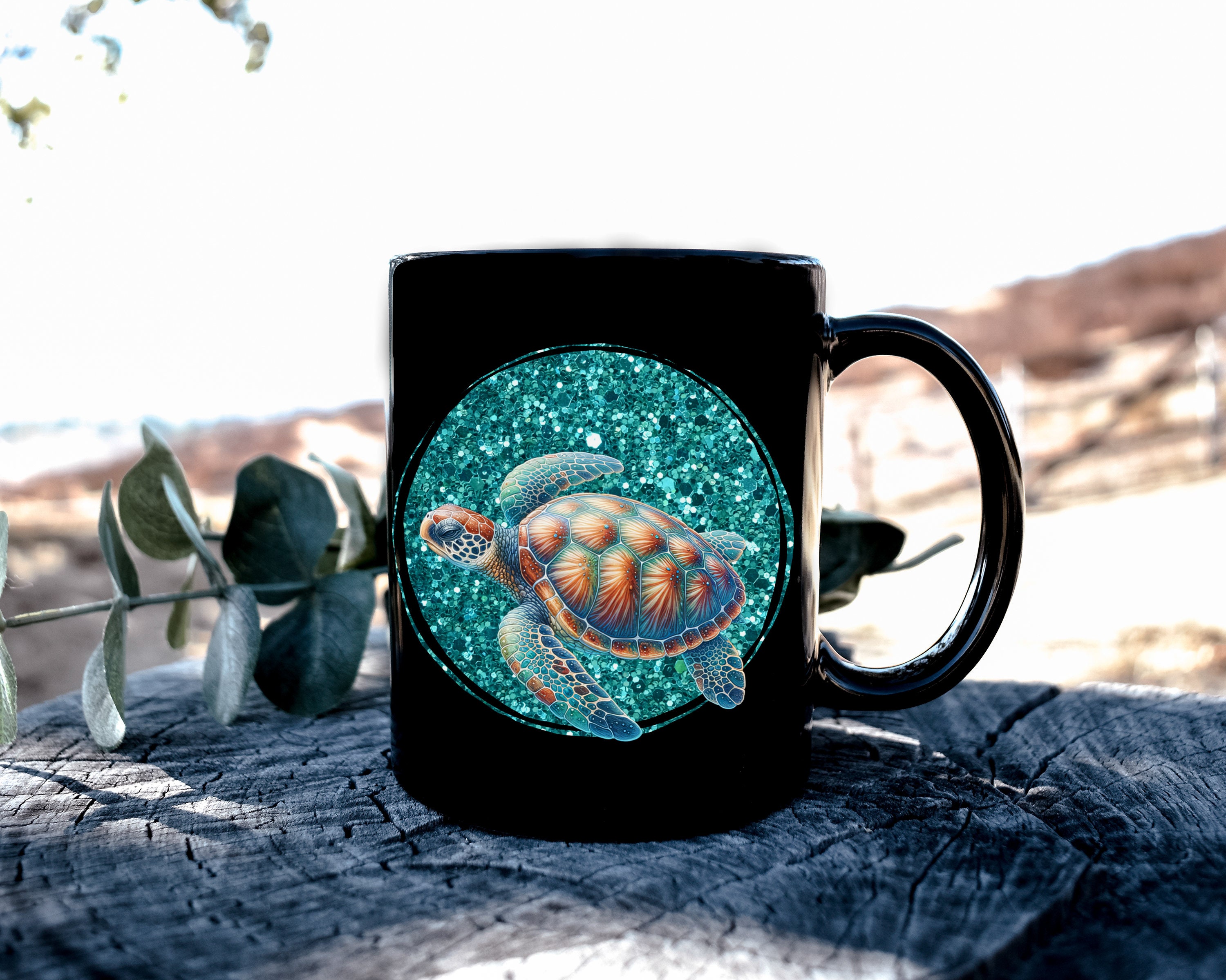 Sea Turtle Glitter Beach Png Sublimation Design,turtle Png,sea Animal ...