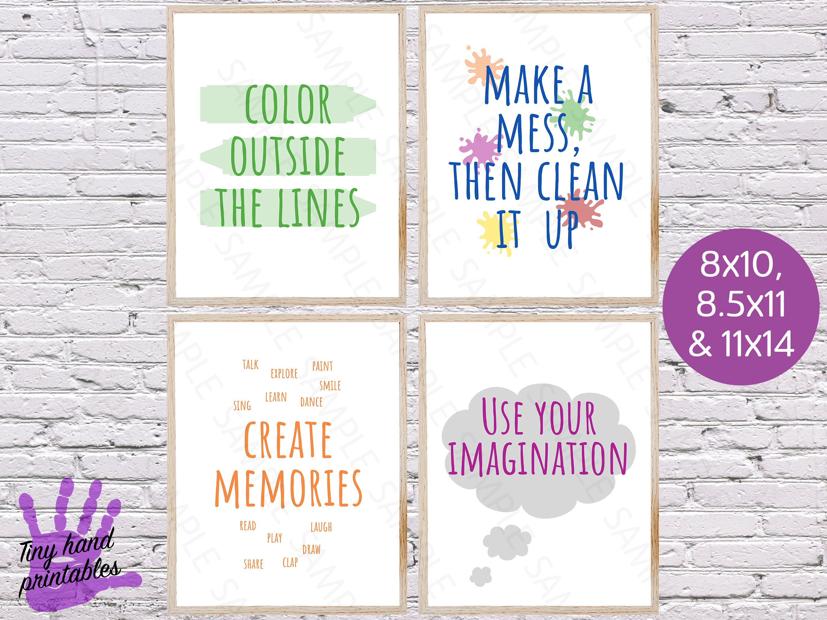 Learn and Play Signs - Super Pack | Instant Download | Toddler Playroom ...