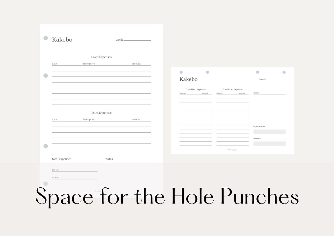 Kakebo, Instant Download, Printable, PDF - Kakebo, Download Immediato ...