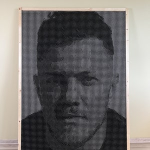 Dan Reynolds - Imagine Dragons Dice Wall Art - Unique Home Decor Piece ...