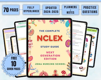 NCLEX Review With Mnemonics - Etsy