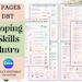 DBT Coping Skill Cards DBT Cards Printable Cards DBT Skills Tracker ...