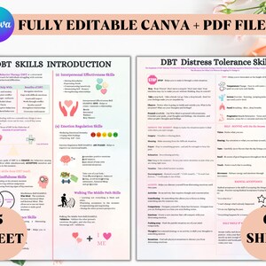 DBT Coping Skill Cards | DBT Cards | Printable Cards | DBT Skills ...