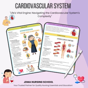 Pathophysiology Bundle With Flashcards, Quizzes, Stickers, Hyperlinked ...
