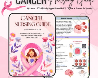 Cancer Med Surg Nursing Study Notes - Etsy