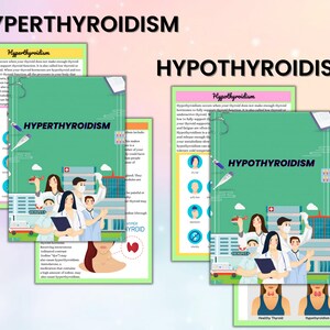 Endocrine System Bundle42page | Nursing Study Guide | Endocrine Med ...