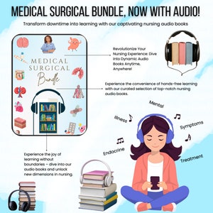 Medical Surgical Bundle Fully Hyperlinked With Audio Book | Updated 25 ...