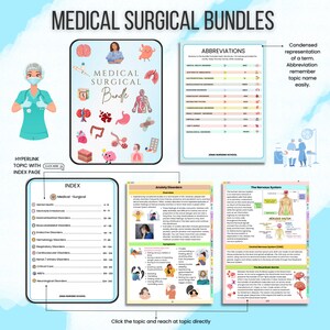 Medical Surgical Bundle Fully Hyperlinked With Audio Book | Updated 25 ...