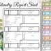 Telemetry Nurse Report Sheet Printable Sheets 10 Colours - Etsy