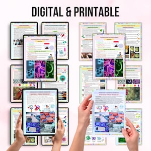 Veterinary Microbiology Bundle Fully Hyperlinked, Bonus Stickers Cover ...