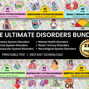 The Ultimate Disorder Bundle 219 Page | Cardiovascular | Mental Health ...
