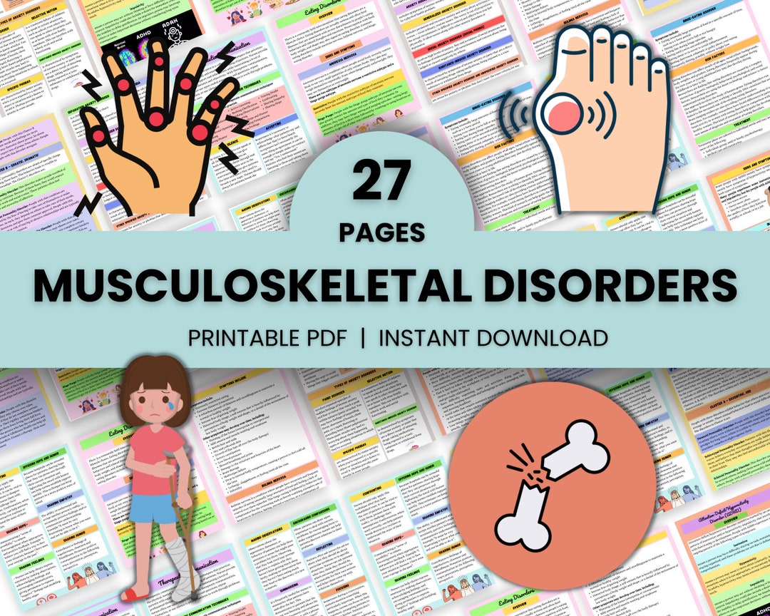 Muscular System 27 Pages | Medical Notes | Nursing Bundle | Muscle ...