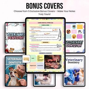 Veterinary Dentistry Notes Hyperlinked Bundle, Vet School Study Notes ...
