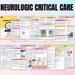 Critical Care Bundle 47 Pages Study Guide Note Critical Care Nurse ...