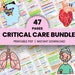 EKG Bundle Hyperlinked With Flashcards, Stickers, Quizz Medical Nursing ...