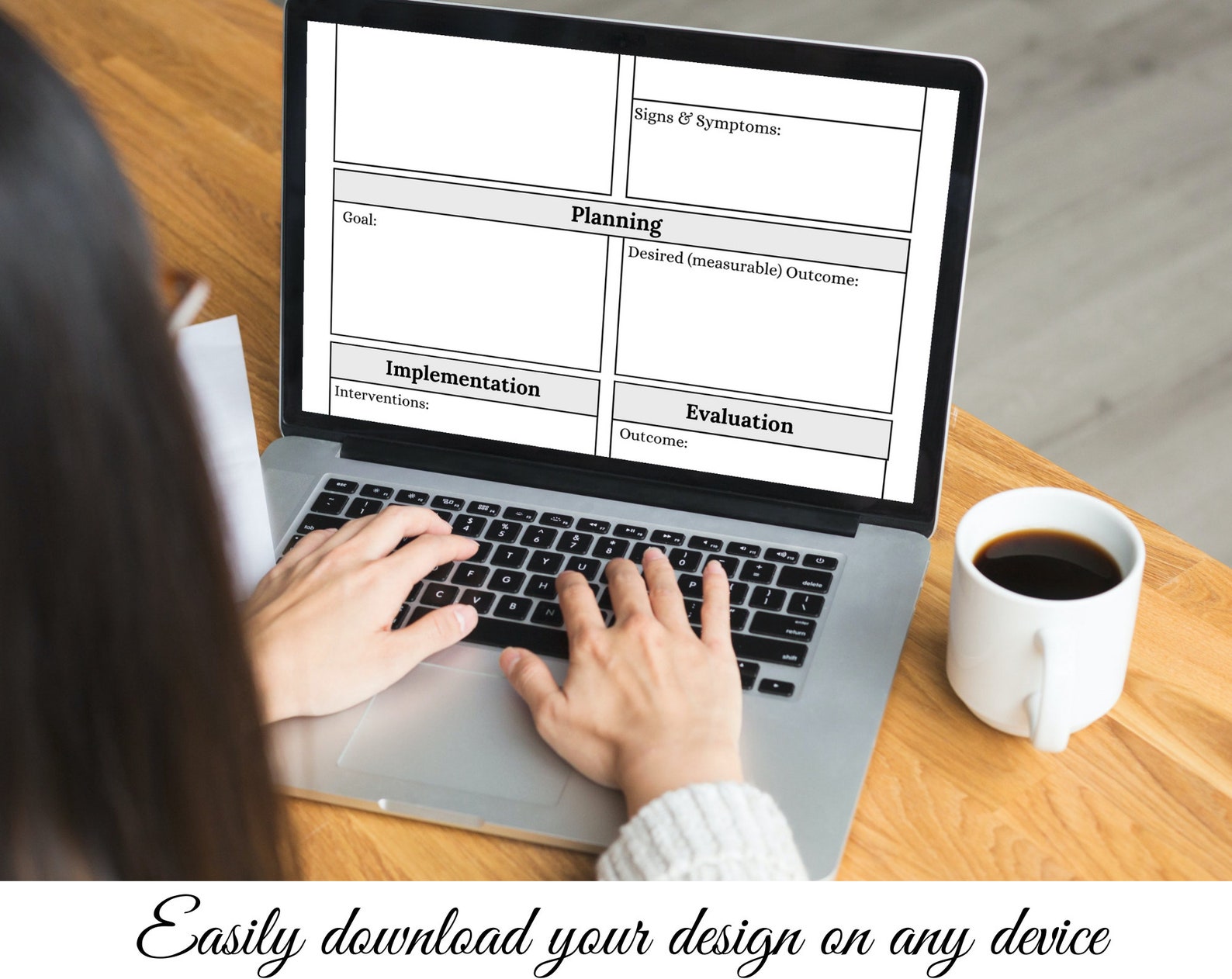 Nurse Care Plan | Nursing Notes | Printable Sheet | Care Plan Template ...