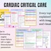 Critical Care Bundle 47 Pages Study Guide Note Critical Care Nurse ...