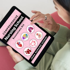 Comprehensive Nursing School Bundle With Hyperlinked | Study Guide ...
