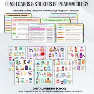 Pharmacology Bundle Hyperlinked 170+pages With Flashcards, Quizzes ...