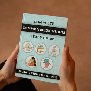 Common Medications Bundle Flashcards and Stickers Medication ...