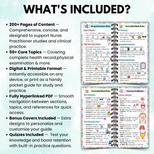 NP Pocket Guide, Nursing Study Aid, Family Nurse Practitioner Reference ...