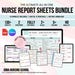 Mother Baby Report Sheet 15 Pages Printable or Editable Nurse Report ...