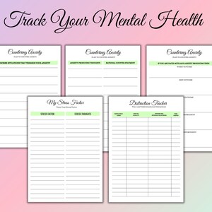 Therapy Journal | Therapy Worksheet | Printable & Editable | Instant ...