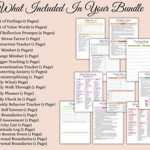 Therapy Journal | Therapy Worksheet | Printable & Editable | Instant ...