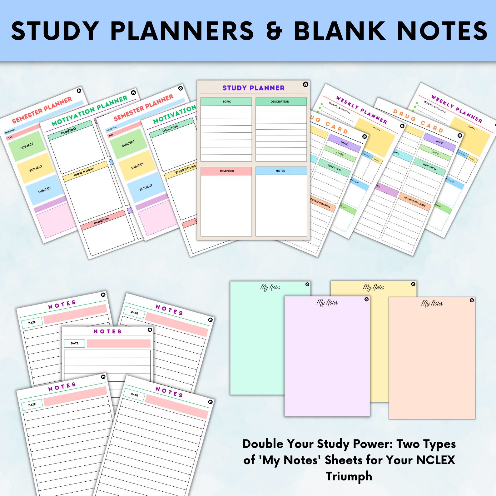 NCLEX Bundle for Next Gen NCLEX 2025-26 With 10 Cover Pages | Nclex ...