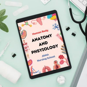 Anatomy & Physiology Bundle With Flashcards and Stickers - Etsy UK