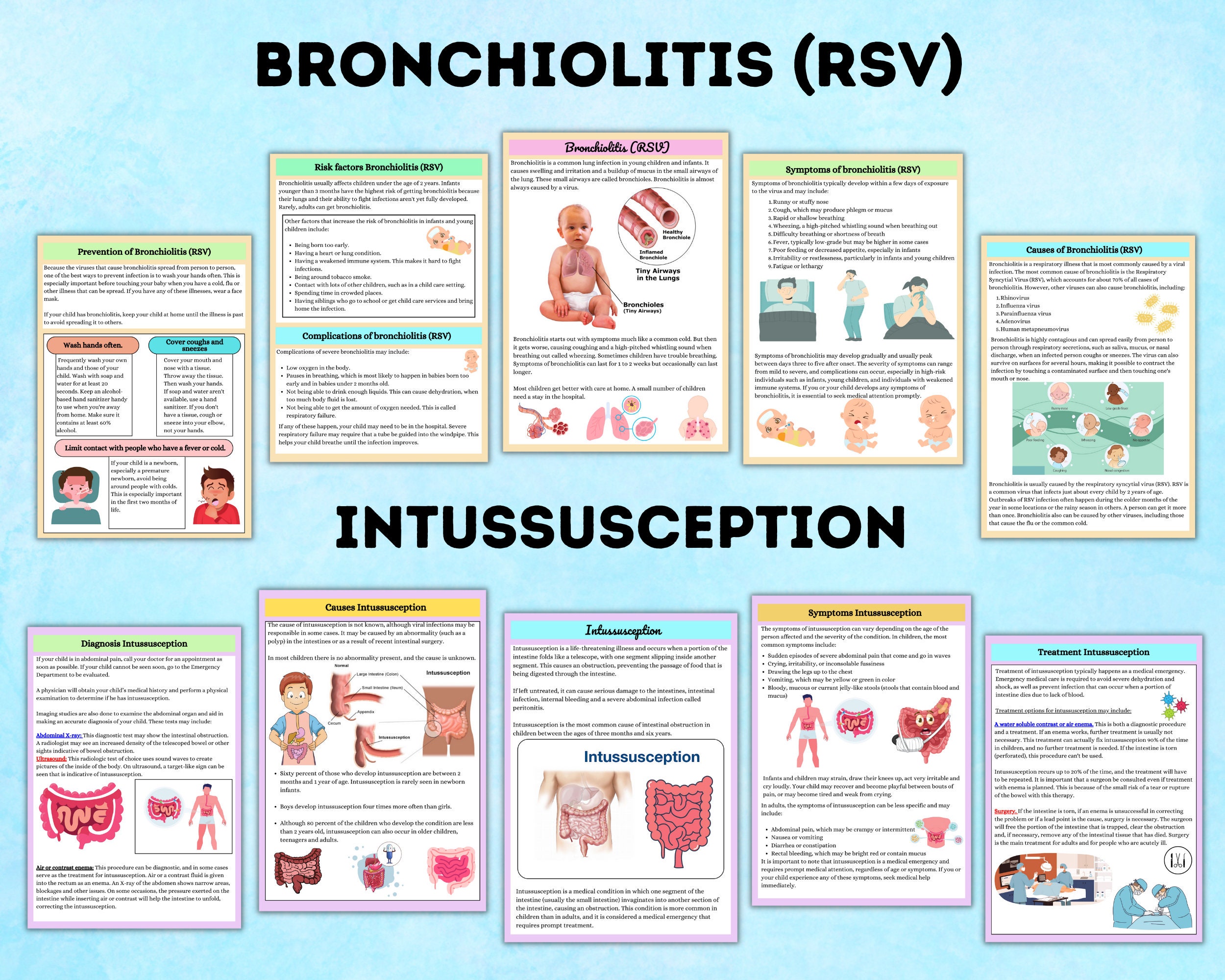 Pediatrics Bundle 76 Pages | Pediatrics Note | Nursing Student Study ...