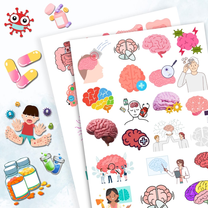 11580+ Medical Stickers Mega Bundle | Goodnotes Stickers | Nurse ...
