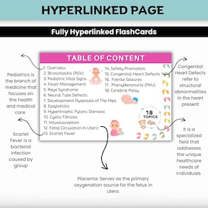 Pediatrics Flashcards 109+cards Pages | Pediatrics Note | Nursing ...