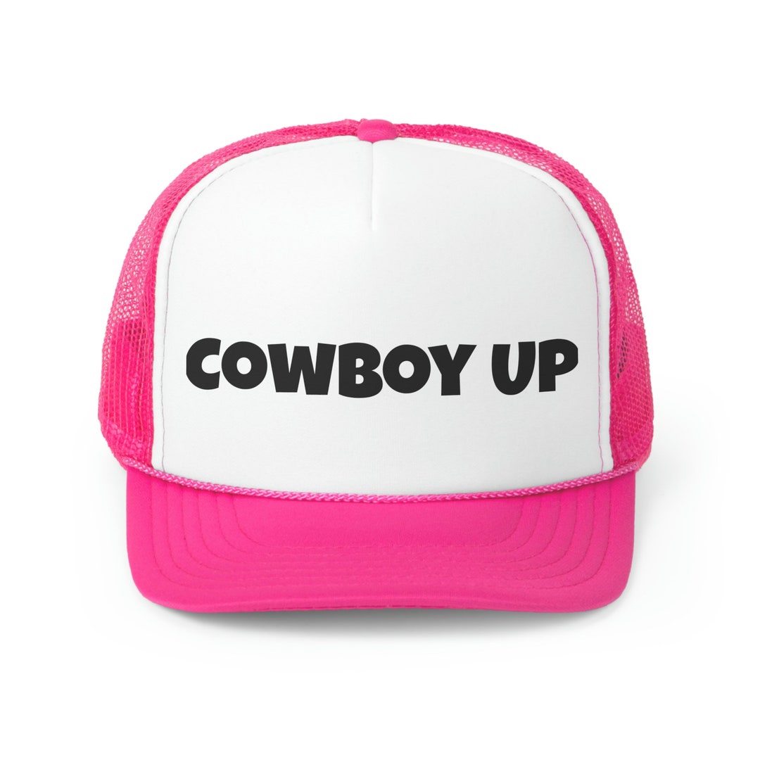 Cowboy up Trucker Cap - Etsy