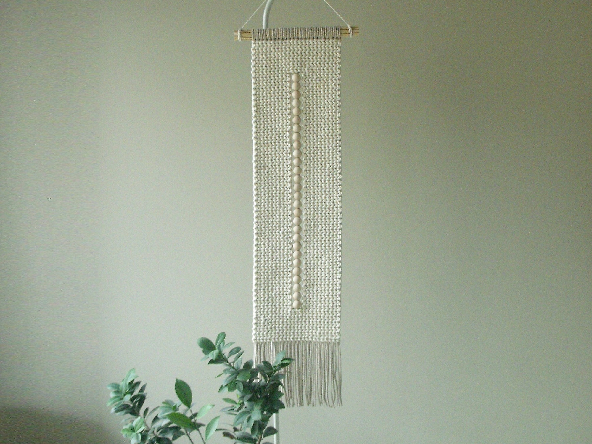 Long Macrame Wall Hanging Wabi Sabi Macrame Japandi Wall - Etsy